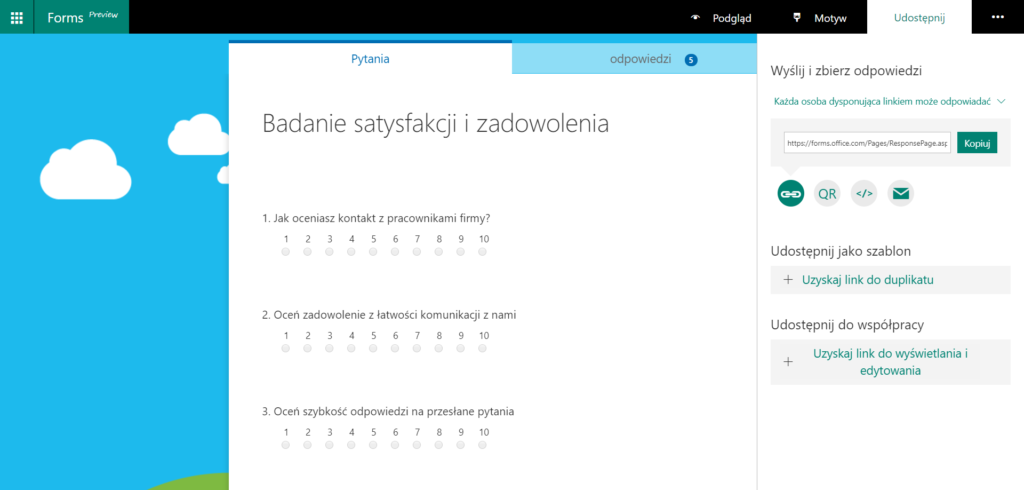 Jak stworzyć ankietę w kilka minut dzięki Microsoft Forms | Blog home.pl
