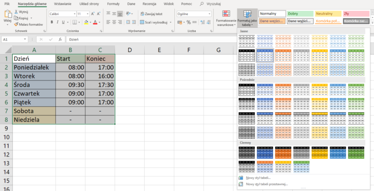 Przydatne funkcje Microsoft Excel - darmowy poradnik dla użytkowników ...
