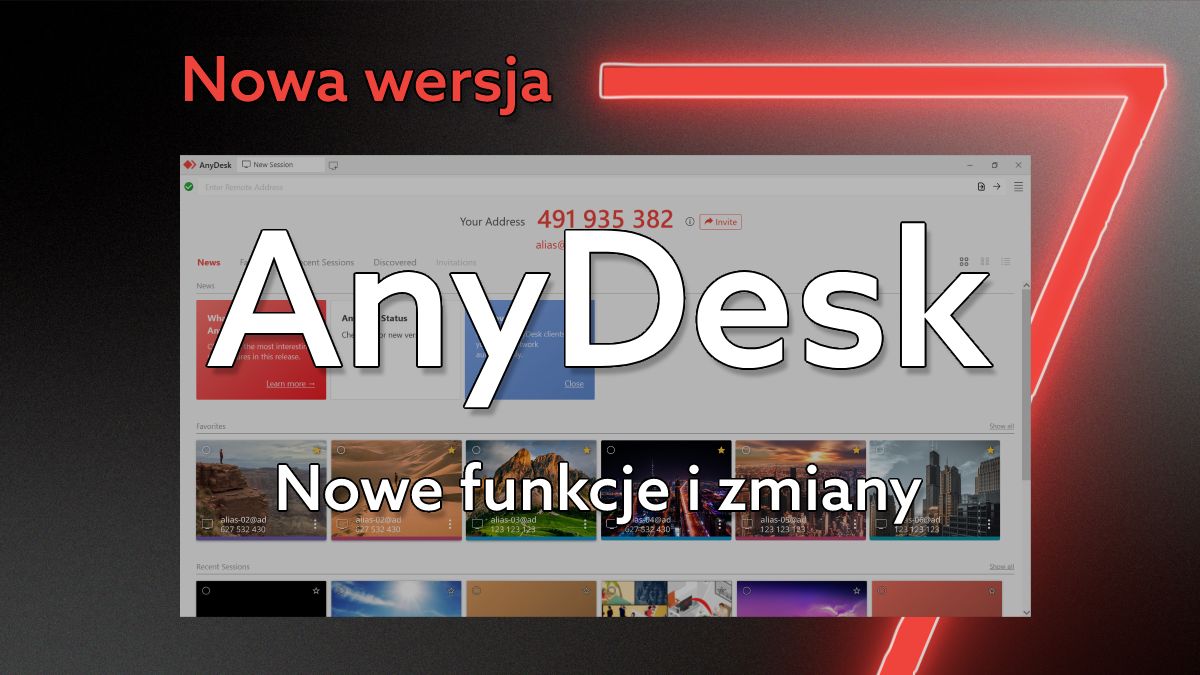 Jakie funkcje i zmiany wprowadza nowa wersja AnyDesk V7?