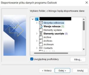 Jak zrobić kopię zapasową poczty w programie Outlook?
